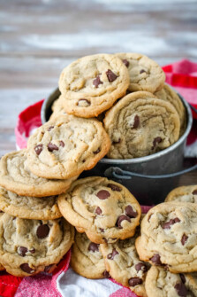 Big Batch Chocolate Chip Cookies - Accidental Happy Baker