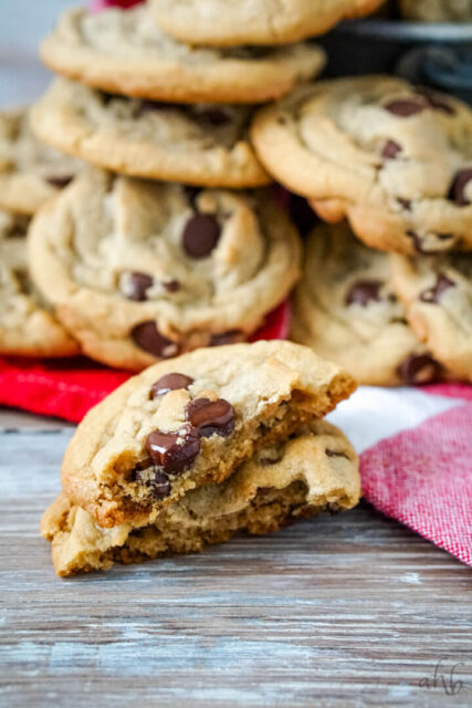 Big Batch Chocolate Chip Cookies - Accidental Happy Baker