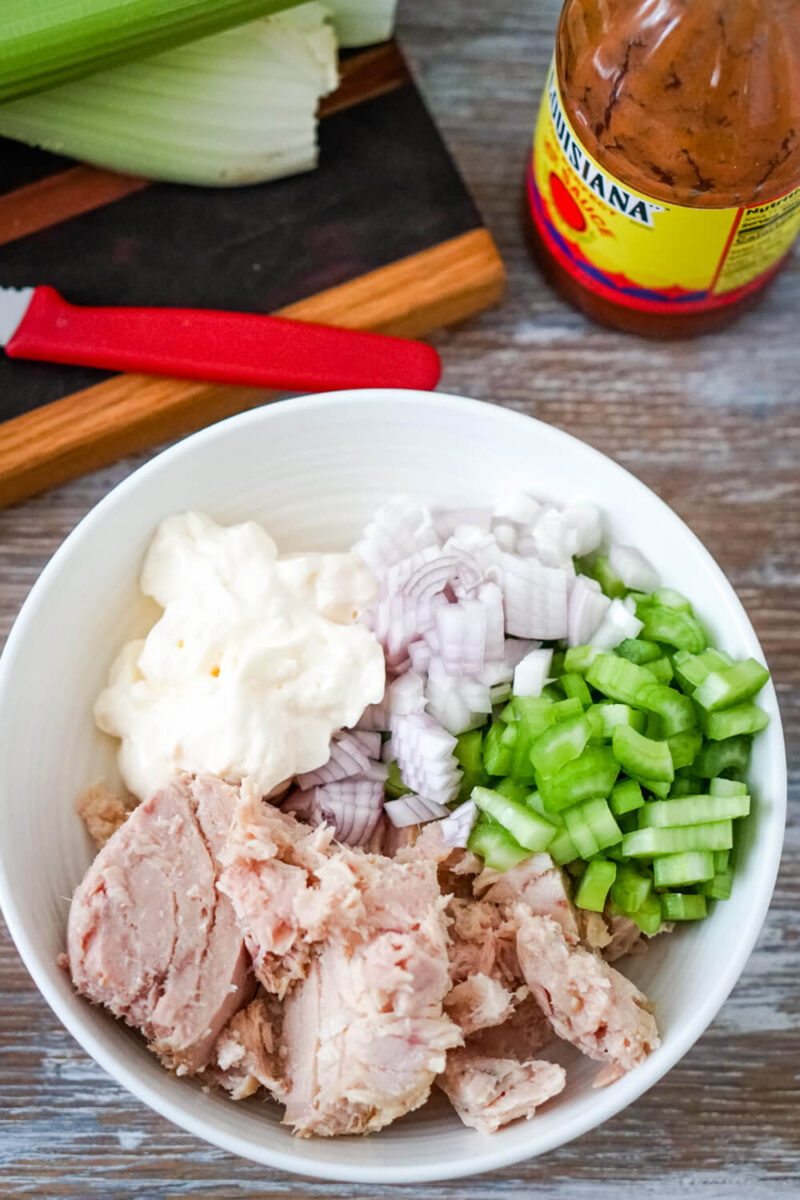 Buffalo Tuna Salad - Accidental Happy Baker