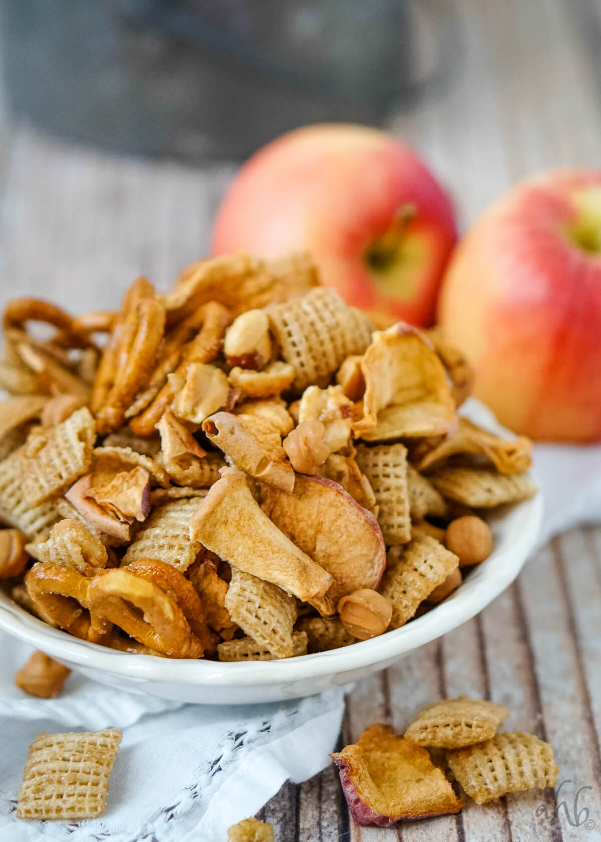 Caramel Apple Chex Mix - Accidental Happy Baker