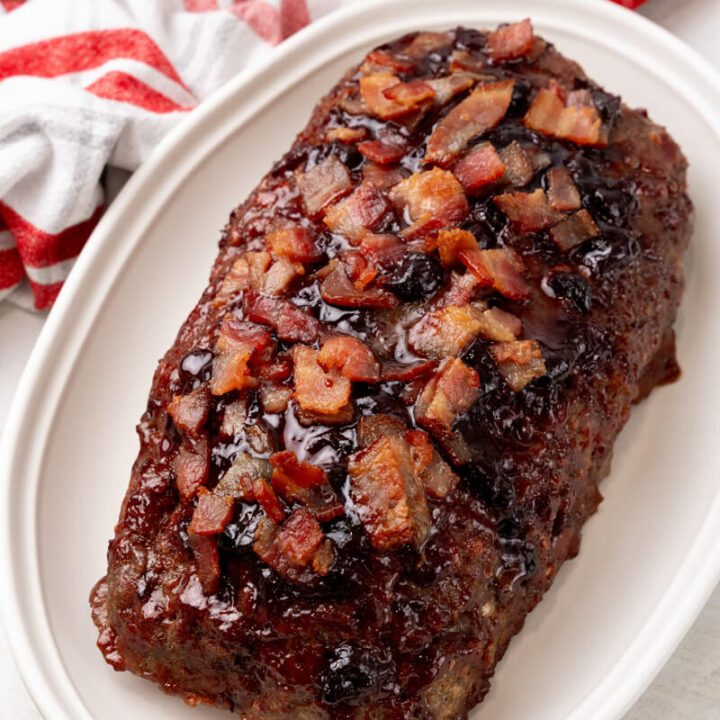 Bourbon Bacon Meatloaf - Accidental Happy Baker