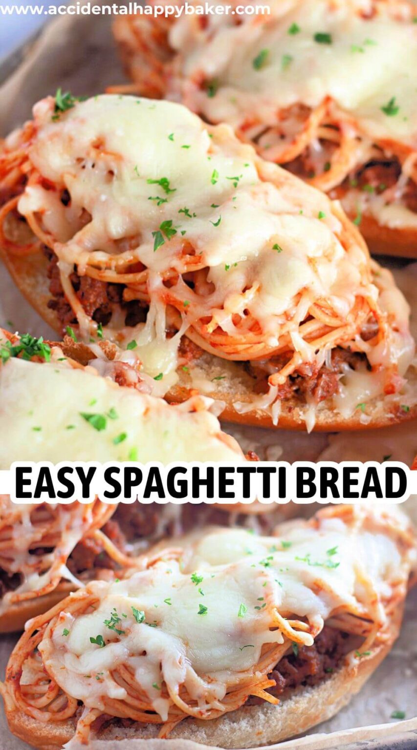 Easy Spaghetti Bread Accidental Happy Baker
