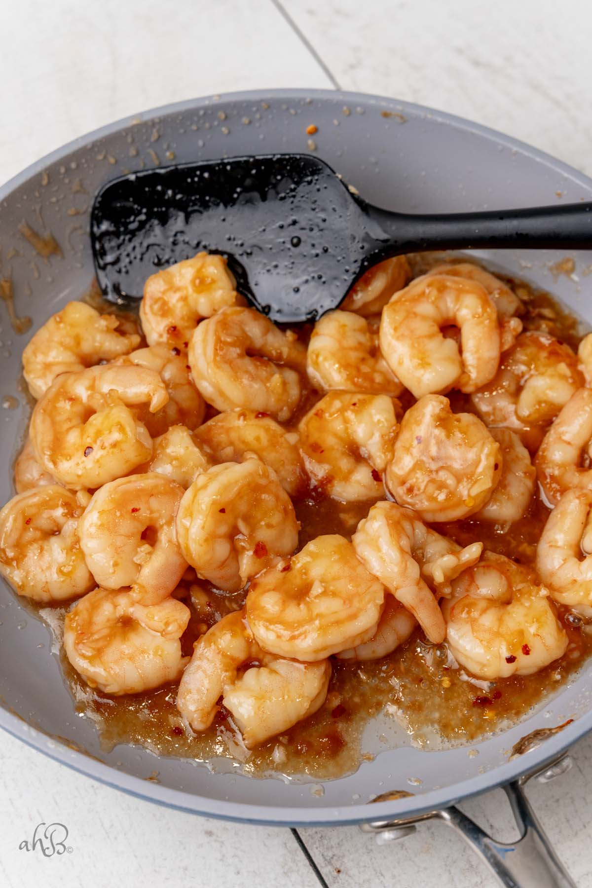 Sticky Honey Garlic Shrimp - Accidental Happy Baker